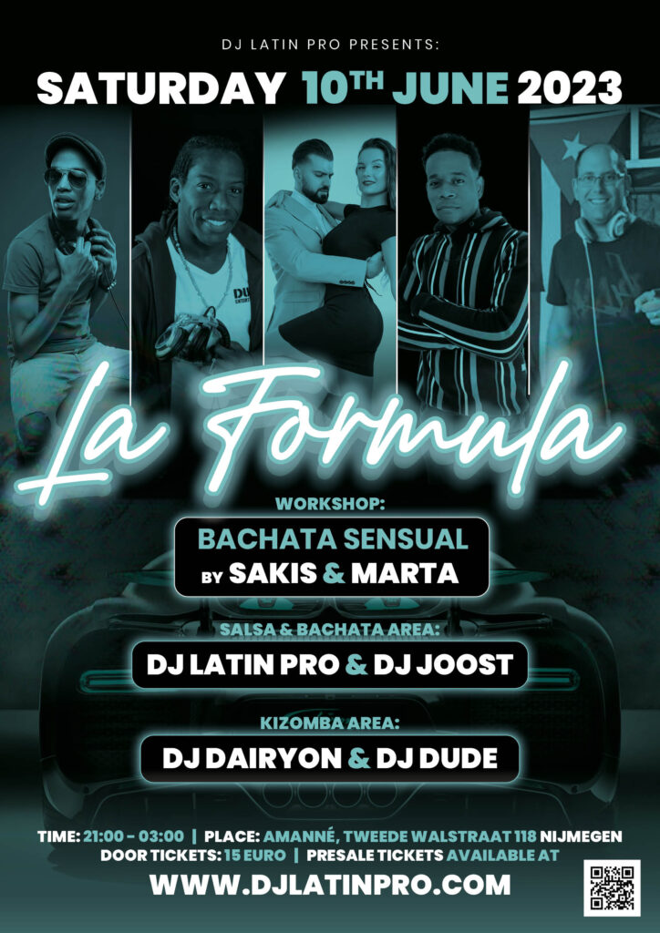 La Formula – 2 dance area’s – Djlatinpro